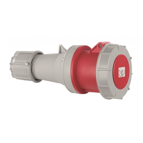 CONECTOR CEE, IP67, 125A, 3 POLOS, 500V, 7H, PRETO